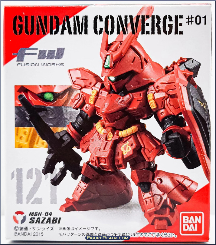 MSN-04 Sazabi - Gundam Converge - Basic Series - Bandai Action Figure