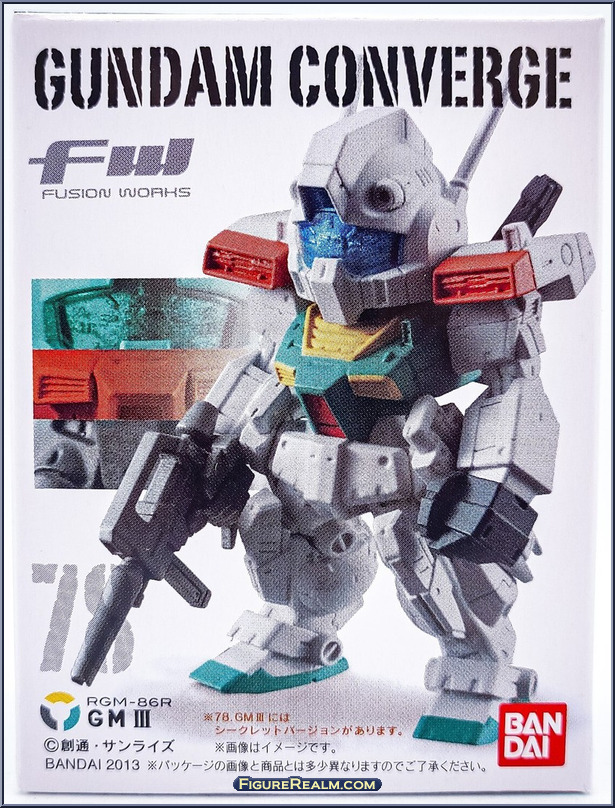RGM-86R GM III - Gundam Converge - Basic Series - Bandai Action Figure