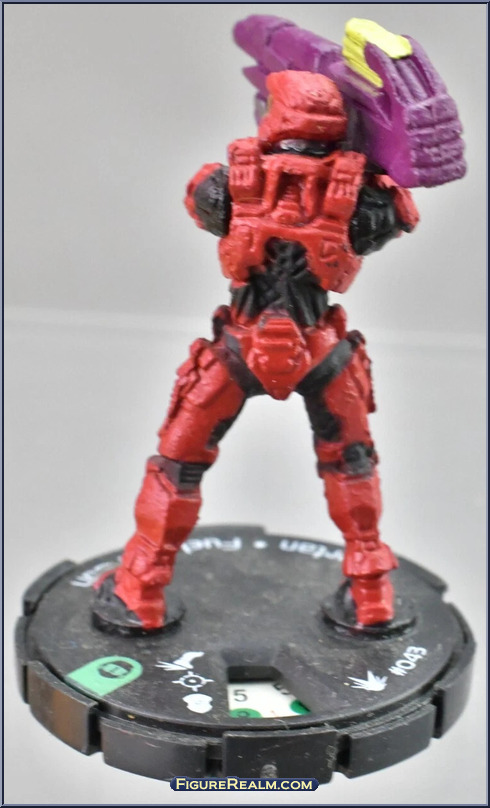 Red SPARTAN-II (Fuel Rod Gun) - Halo - ActionClix - Basic Series ...