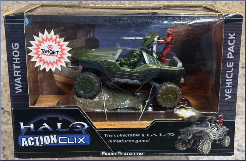 M12 Warthog LRV (Red Spartan) - Halo - ActionClix - Vehicle Packs ...