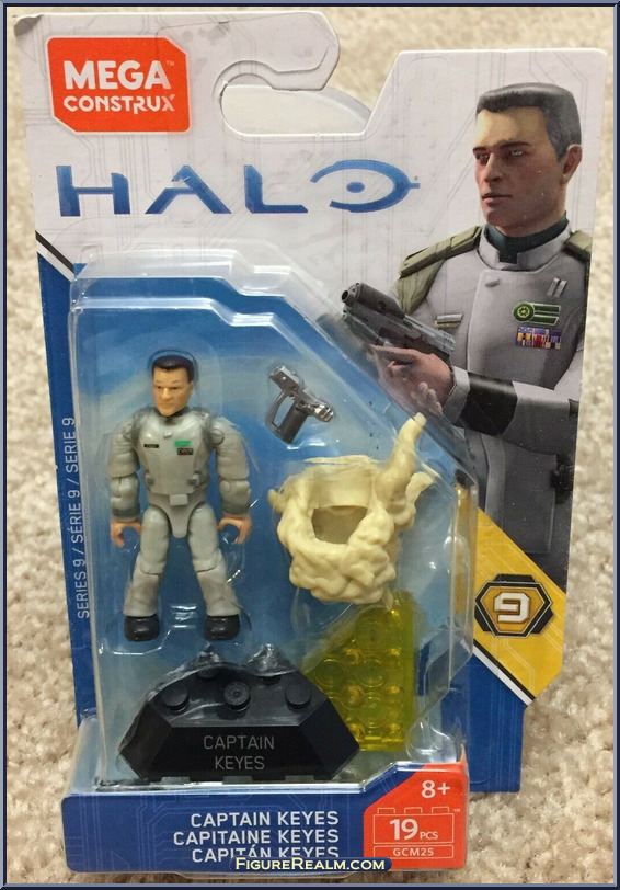 Captain Keyes - Halo - Series 9 - Mega Bloks Action Figure
