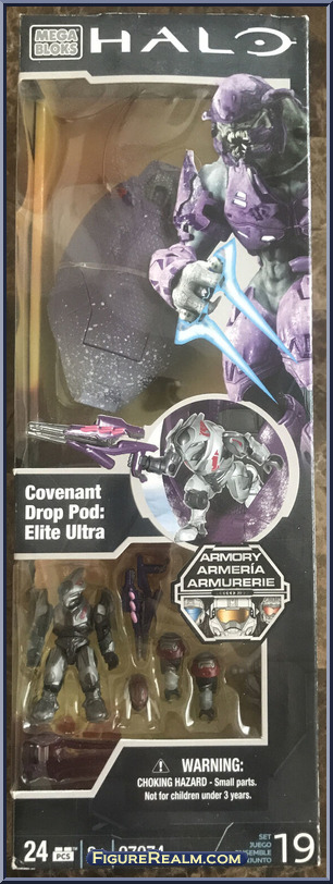 Covenant Drop Pod: Elite Ultra - Halo - Sets - Mega Bloks Action Figure