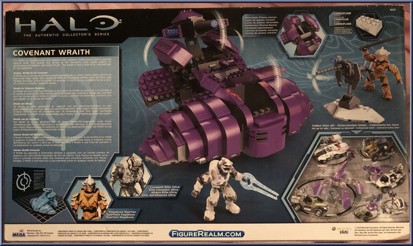 Covenant Wraith - Halo - Sets - Mega Bloks Action Figure