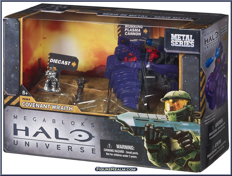 Covenant Wraith - Halo - Metal Series - Mega Bloks Action Figure