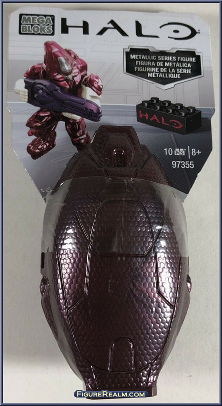 Metallic Crimson Elite - Halo - Sets - Drop Pods - Mega Bloks Action Figure