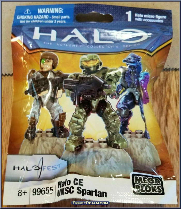 Halo CE UNSC Spartan (Halo Fest) - Halo - Sets - Mega Bloks Action Figure