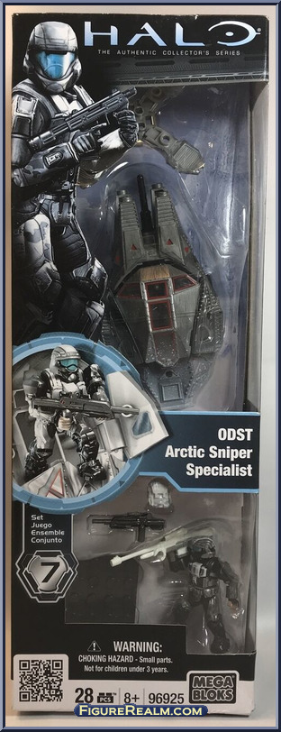 ODST Arctic Sniper Specialist - Halo - Sets - Mega Bloks Action Figure