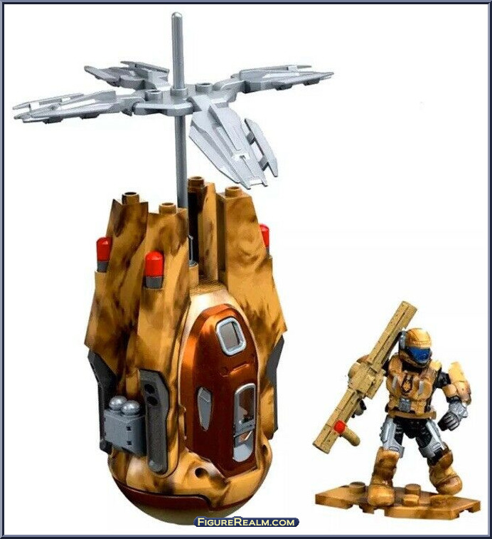 Operation Bronze Cobra Drop Pod - Halo - Sets - Mega Bloks Action Figure