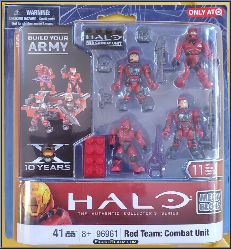 Red Team: Combat Unit - Halo - Sets - Mega Bloks Action Figure