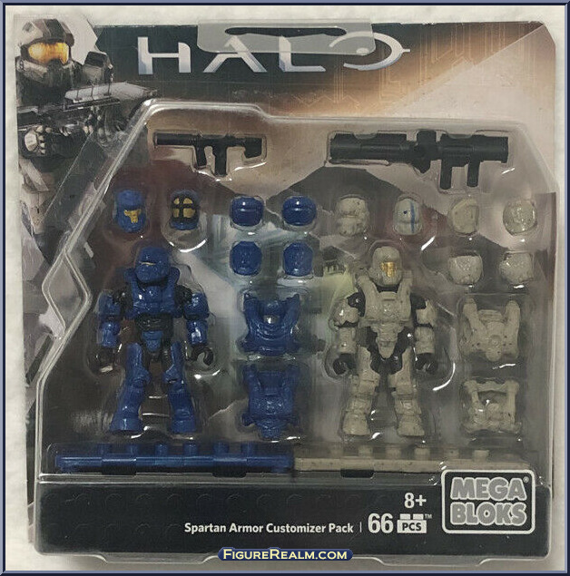 Spartan Armor Customizer Pack - Halo - Sets - Mega Bloks Action Figure