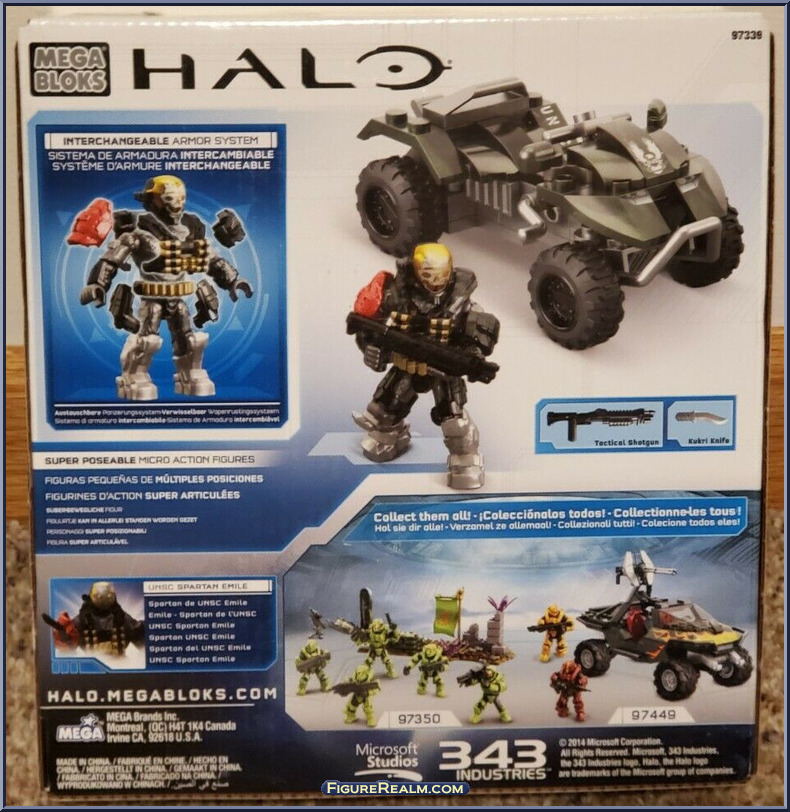 UNSC All-Terrain Mongoose - Halo - Sets - Mega Bloks Action Figure