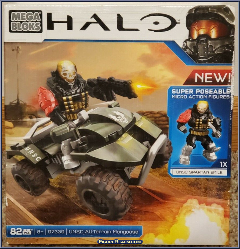UNSC All-Terrain Mongoose - Halo - Sets - Mega Bloks Action Figure