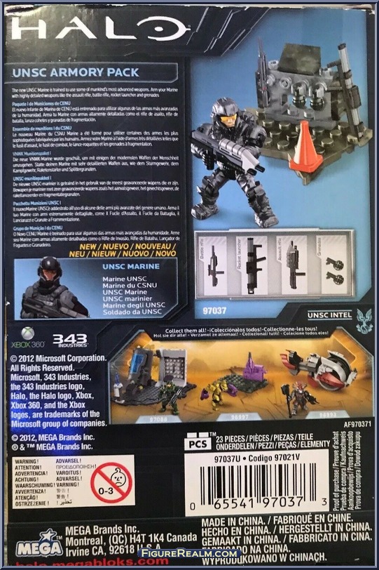UNSC Ammo Pack I - Halo - Sets - Mega Bloks Action Figure