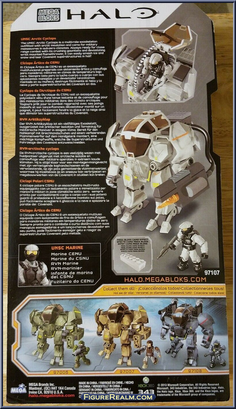 UNSC Arctic Cyclops - Halo - Sets - Mega Bloks Action Figure