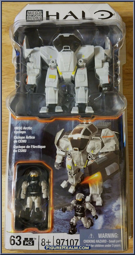 UNSC Arctic Cyclops - Halo - Sets - Mega Bloks Action Figure