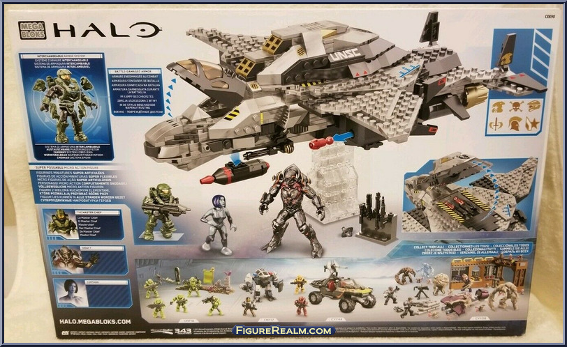 UNSC Broadsword Midnight Strike - Halo - Sets - Mega Bloks Action Figure