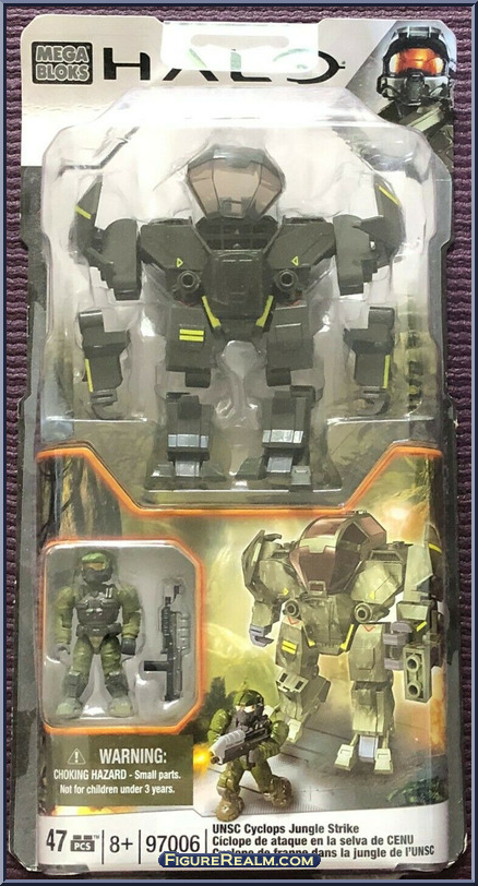 UNSC Cyclops Jungle Strike - Halo - Sets - Mega Bloks Action Figure