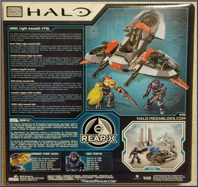 UNSC Light Assault VTOL - Halo - Sets - Mega Bloks Action Figure