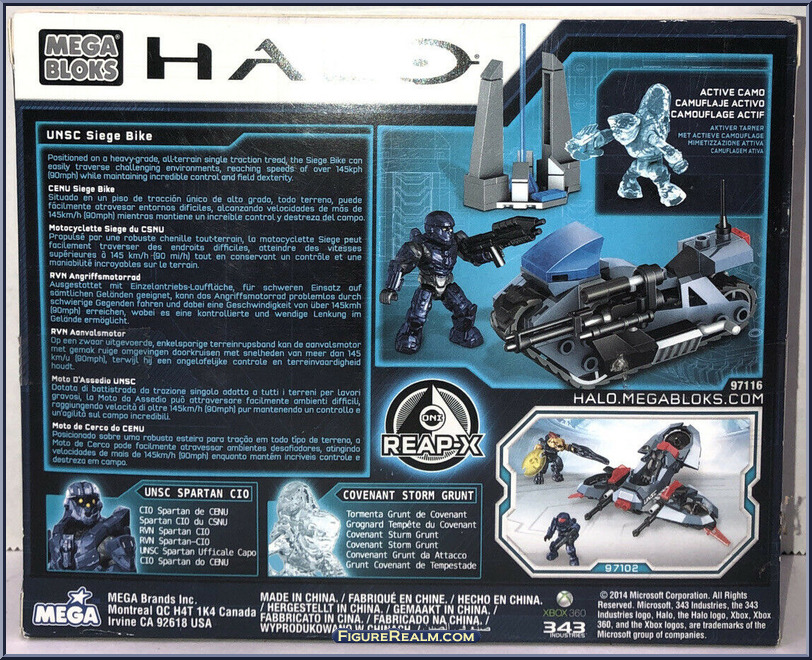 UNSC Siege Bike - Halo - Sets - Mega Bloks Action Figure