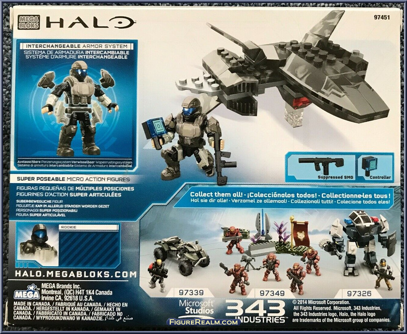 UNSC Wombat Recon Drone - Halo - Sets - Mega Bloks Action Figure