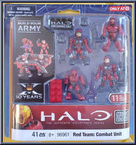 Red Team: Combat Unit - Halo - Sets - Mega Bloks Action Figure