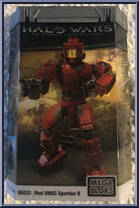 Red UNSC Spartan II - Halo - Sets - Mega Bloks Action Figure