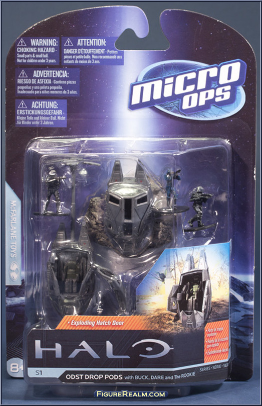 ODST Drop Pods - Halo - Micro Ops - Series 1 - McFarlane Action Figure