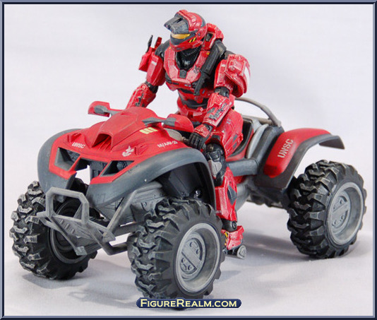 Mongoose with Red Team Scout - Halo Reach - Series 4 - Vehicles ...