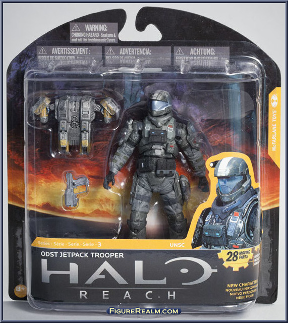 ODST Jetpack Trooper - Halo Reach - Series 3 - McFarlane Toys Action Figure