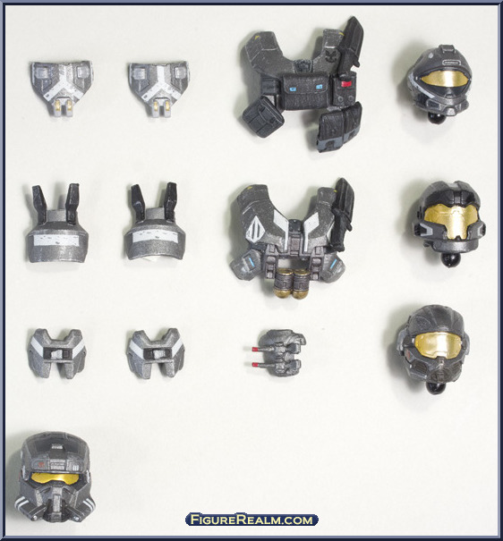 Spartan Gungnir Armor (Steel) - Halo Reach - Series 5 - Armor Packs ...