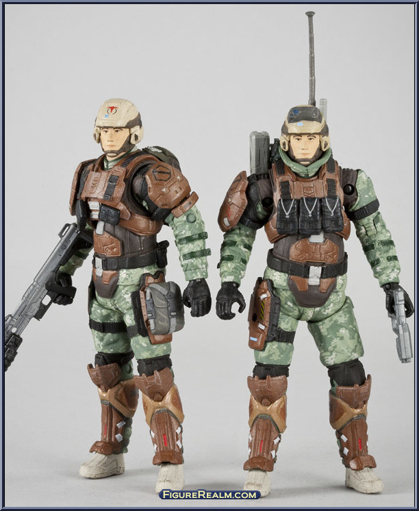 UNSC Trooper Support Staff - Halo Reach - Series 3 - 2-Packs ...