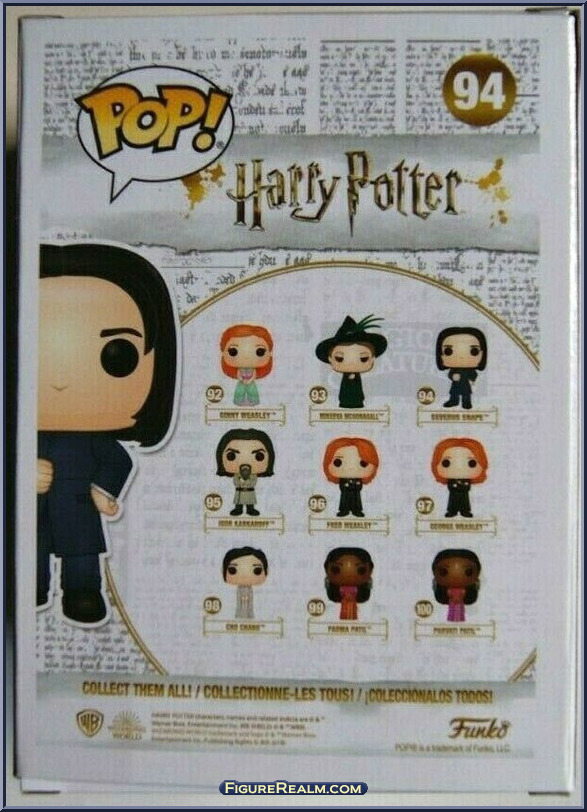 Severus Snape (Yule Ball) - Harry Potter - Pop! Vinyl Figures - Funko ...
