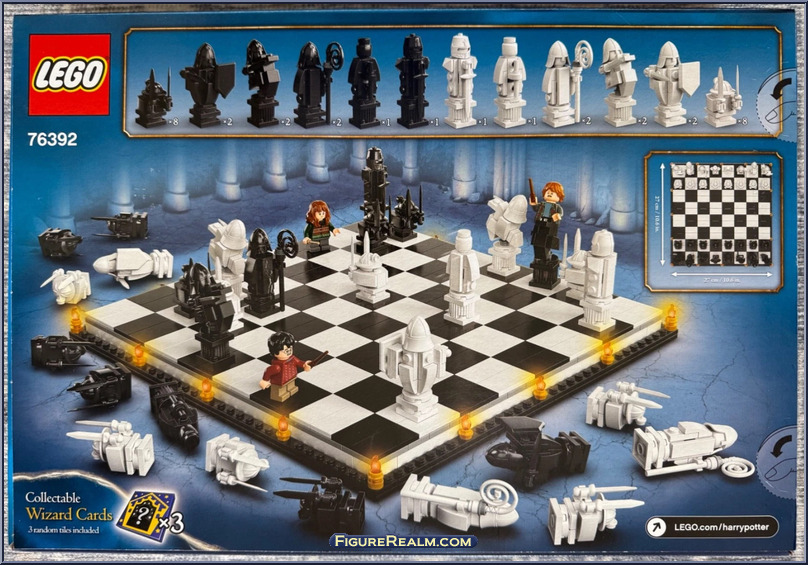 Hogwarts Wizard's Chess - Harry Potter - Philosopher's Stone - Lego ...