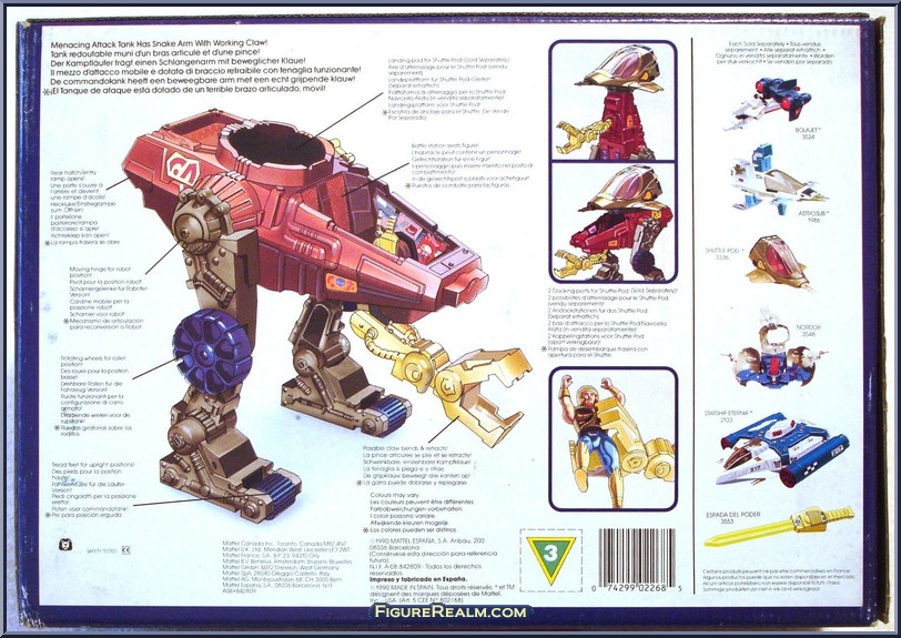 Terroclaw (Terrapod) - He-Man - New Adventures - Vehicles - Mattel ...