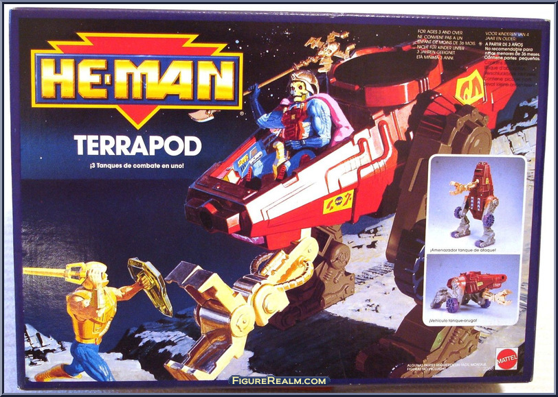 Terroclaw (Terrapod) - He-Man - New Adventures - Vehicles - Mattel ...