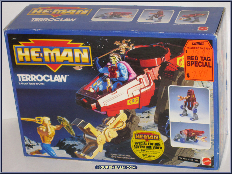Terroclaw (Terrapod) - He-Man - New Adventures - Vehicles - Mattel ...