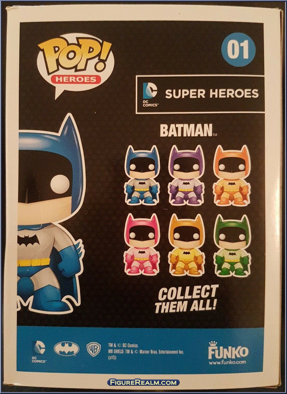 Batman (Blue) - Heroes - DC Super Heroes Pop! - Funko Action Figure