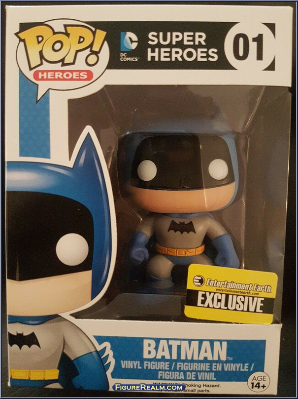 Batman (Blue) - Heroes - DC Super Heroes Pop! - Funko Action Figure