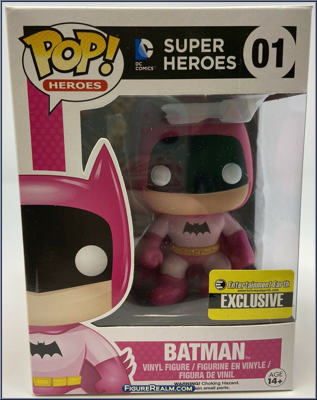 Batman (Pink) - Heroes - DC Super Heroes Pop! - Funko Action Figure