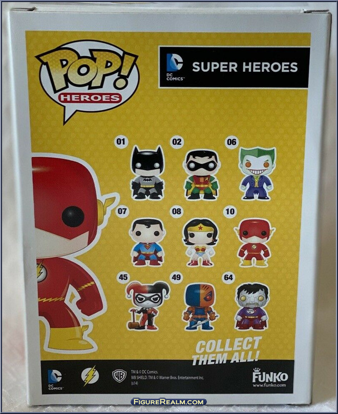 Flash (Metallic) - Heroes - DC Super Heroes Pop! - Funko Action Figure