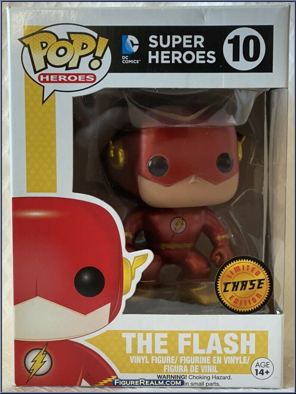Flash (Metallic) - Heroes - DC Super Heroes Pop! - Funko Action Figure