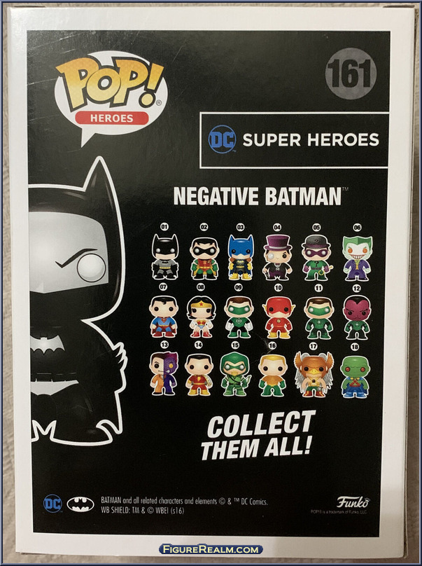 Negative Batman - Heroes - DC Super Heroes Pop! - Funko Action Figure