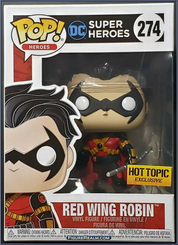 Red Wing Robin - Heroes - DC Super Heroes Pop! - Funko Action Figure