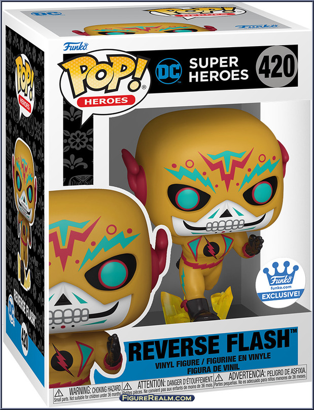 Reverse Flash (Dia de Los) - Heroes - DC Super Heroes Pop! - Funko ...