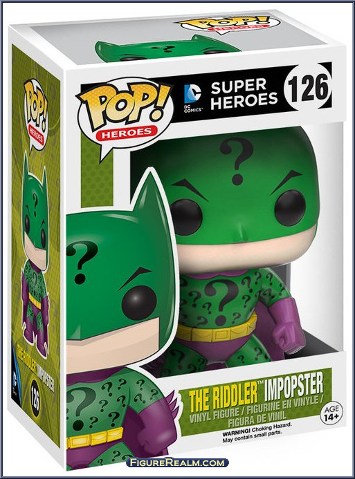 Riddler (Impopster) - Heroes - DC Super Heroes Pop! - Funko Action Figure