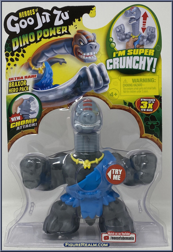 Braxor - Heroes of Goo Jit Zu - Dino Power - Character Options Action ...