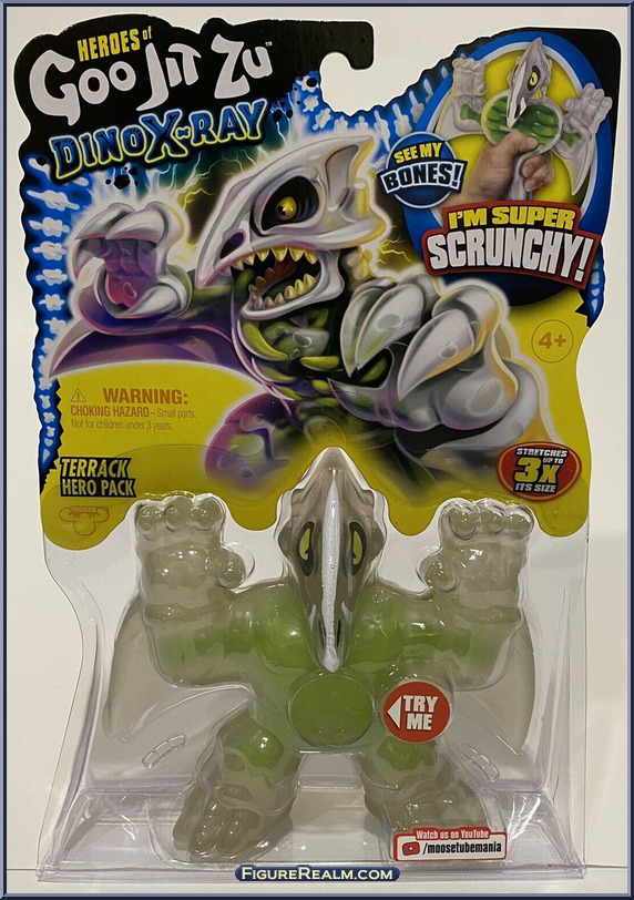Terrack - Heroes of Goo Jit Zu - Dino X-Ray - Character Options Action ...