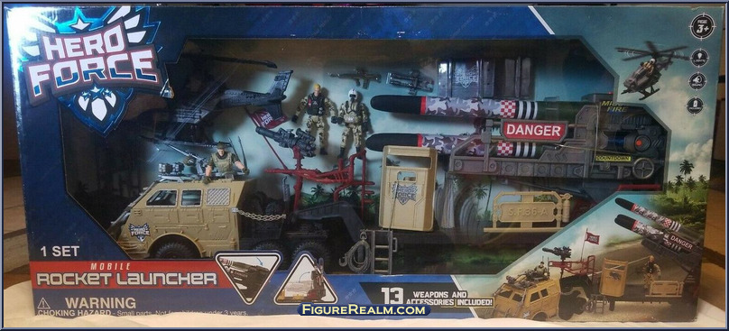 Mobile Rocket Launcher - Hero Force - Basic Series - Blip Toys Action ...