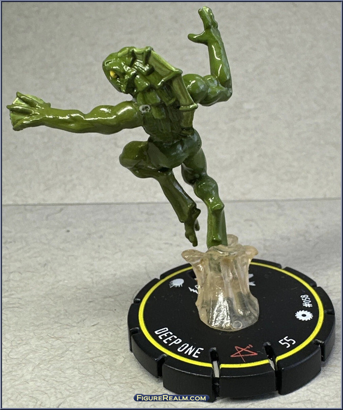 Deep One (Rookie) - HorrorClix - Base Set - WizKids Action Figure