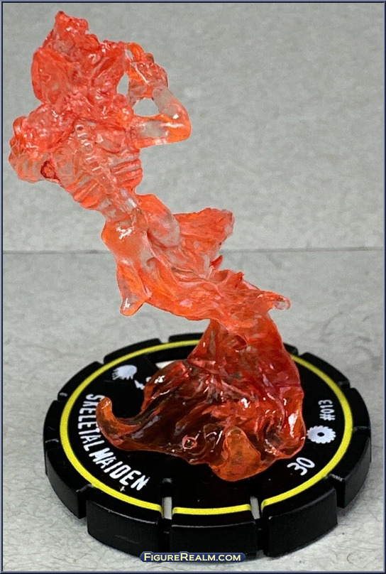 Skeletal Maiden (Rookie) - HorrorClix - Base Set - WizKids Action Figure
